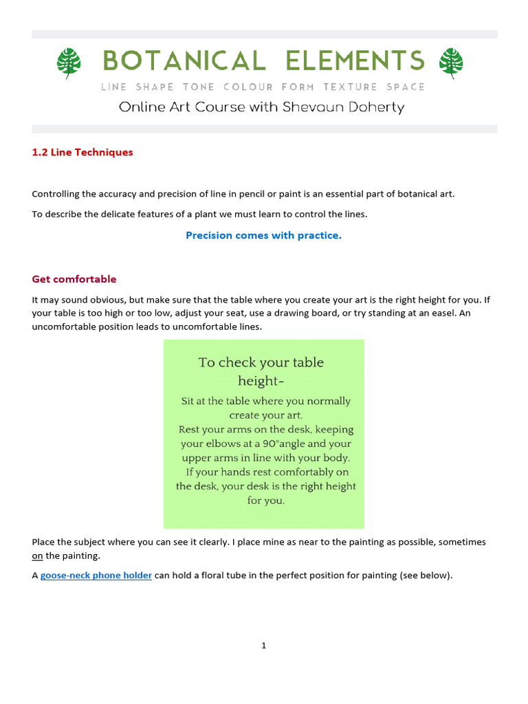 1.2 Line Drawing Techniques | PDF | Composition (Visual Arts) | Pencil