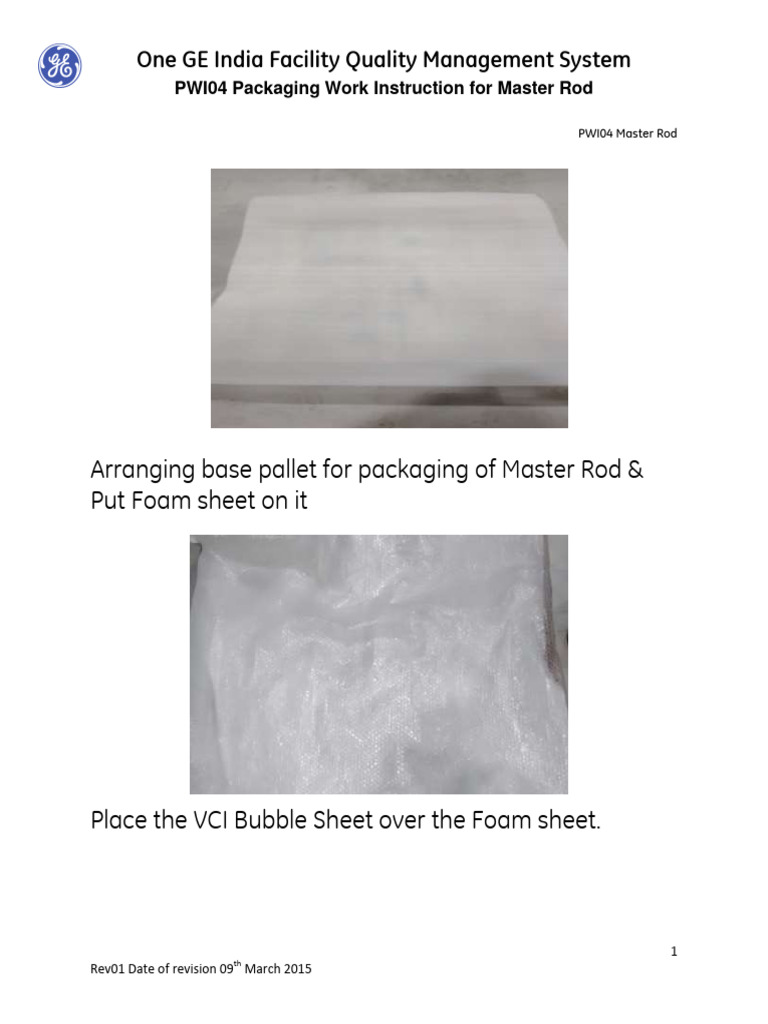 SOP MR Packaging | Download Free PDF | Packaging And Labeling | Freight ...