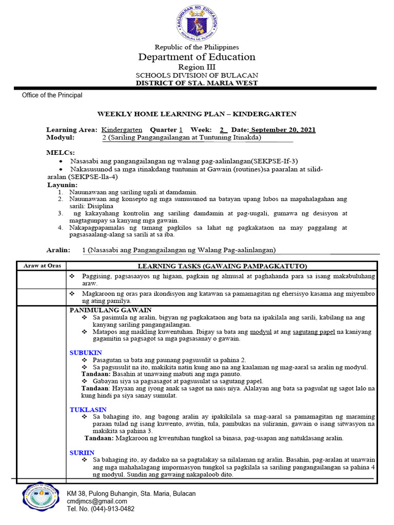 WHLP New Week 2 Edited | PDF