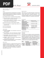 Conbextra EP65 Plus Epoxy Grout Guide | PDF | Epoxy | Strength Of Materials