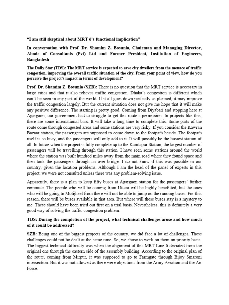 Technical Aspect | PDF | Train