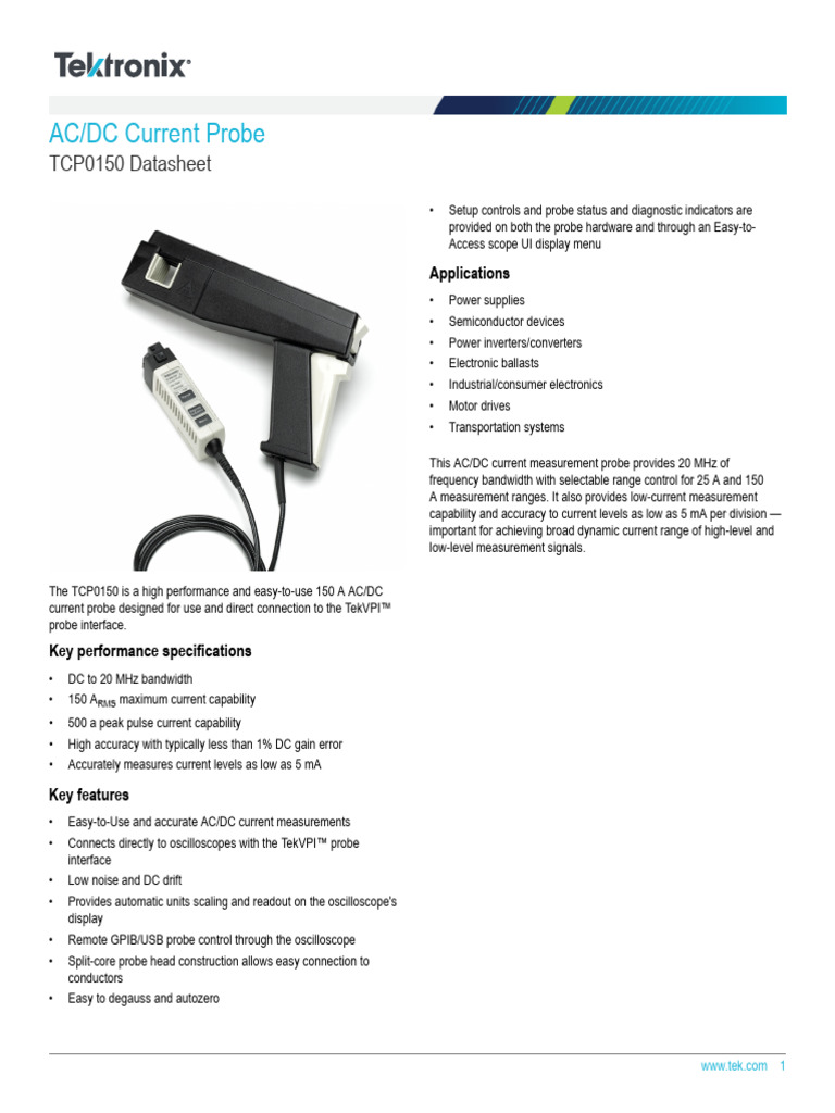 TCP0150-Datasheet 51W208157 | PDF | Electrical Engineering | Manufactured Goods