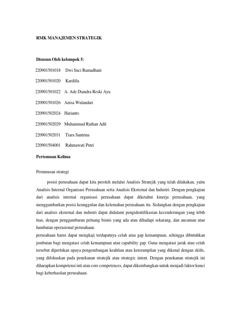 Kelompok 5 - Tiara Santrina | PDF