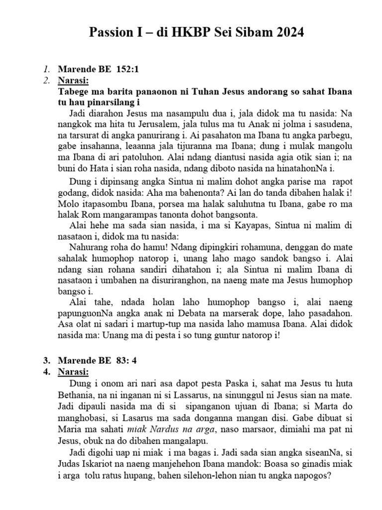 Liturgis Passion 1 04 - April - 2023 | PDF