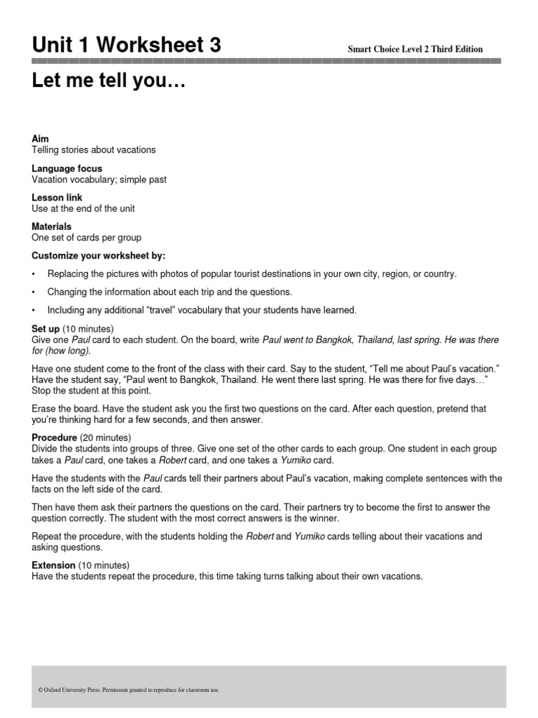 Sc3e Level 2 Unit 01 Worksheet3 Pdf 6340