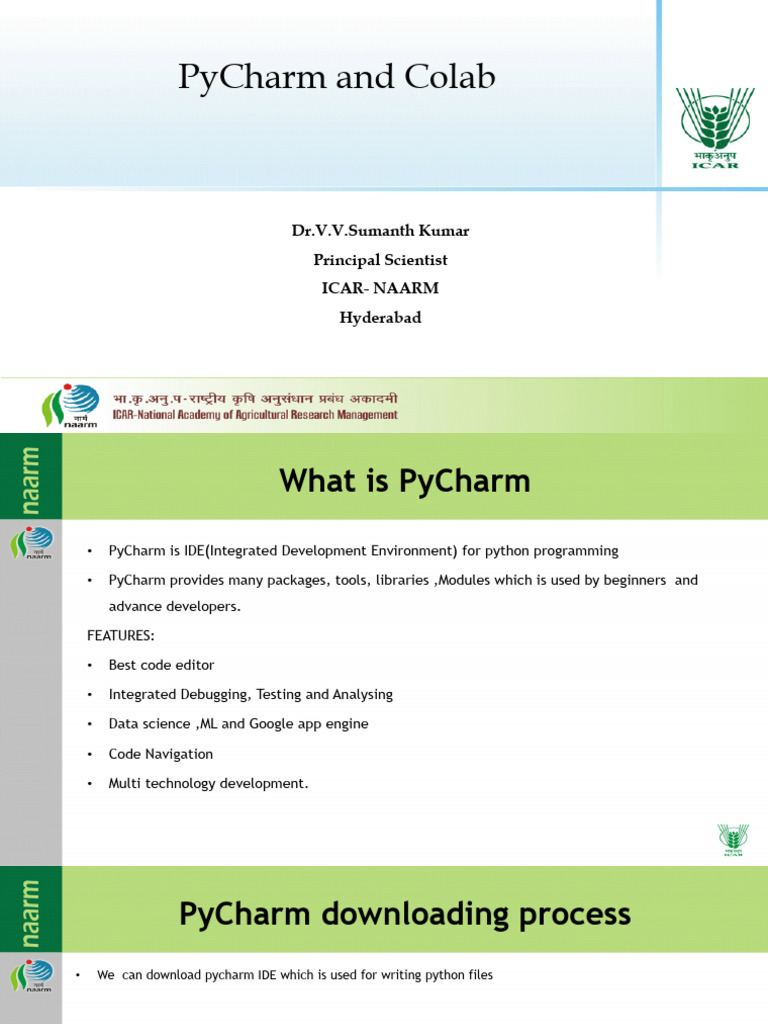 PyCharm and Colab | PDF | Integrated Development Environment | Python ... PyCharm and Colab | PDF | Integrated Development Environment | Python ...