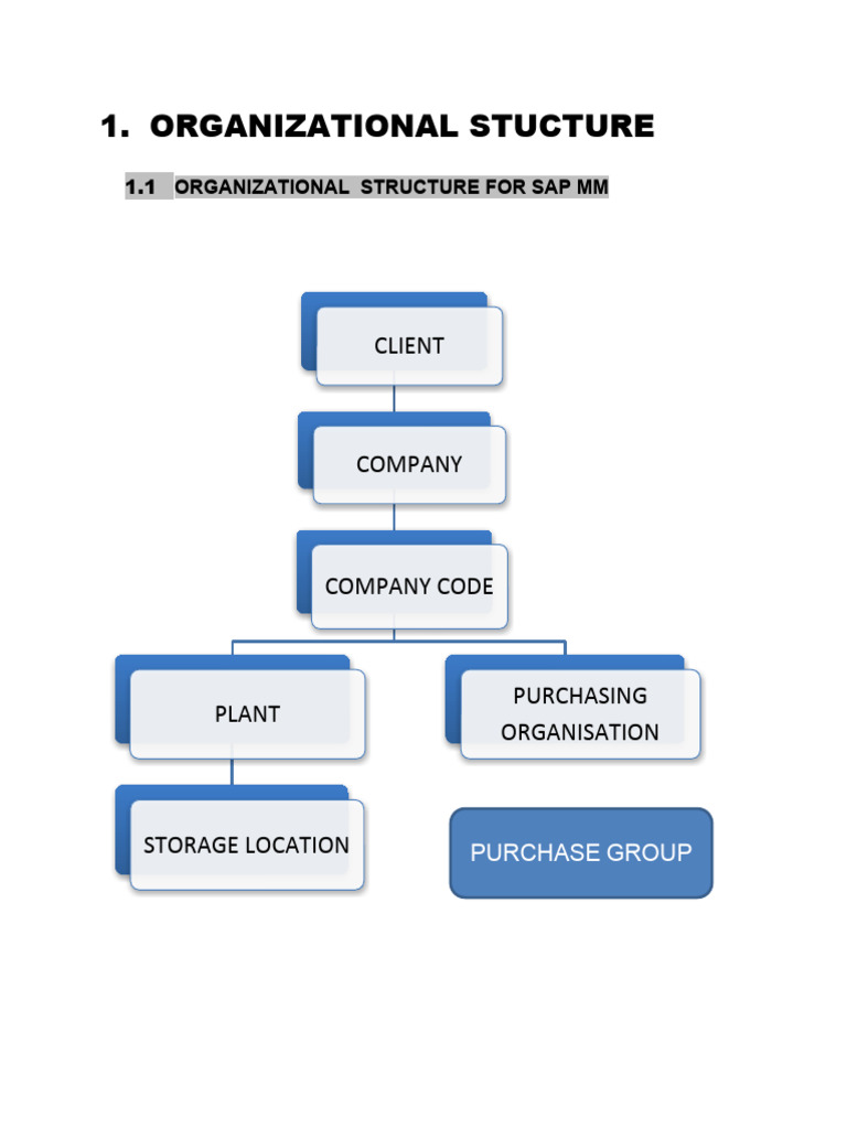 Enterprise Structure SAP MM | PDF | Business Economics | Business