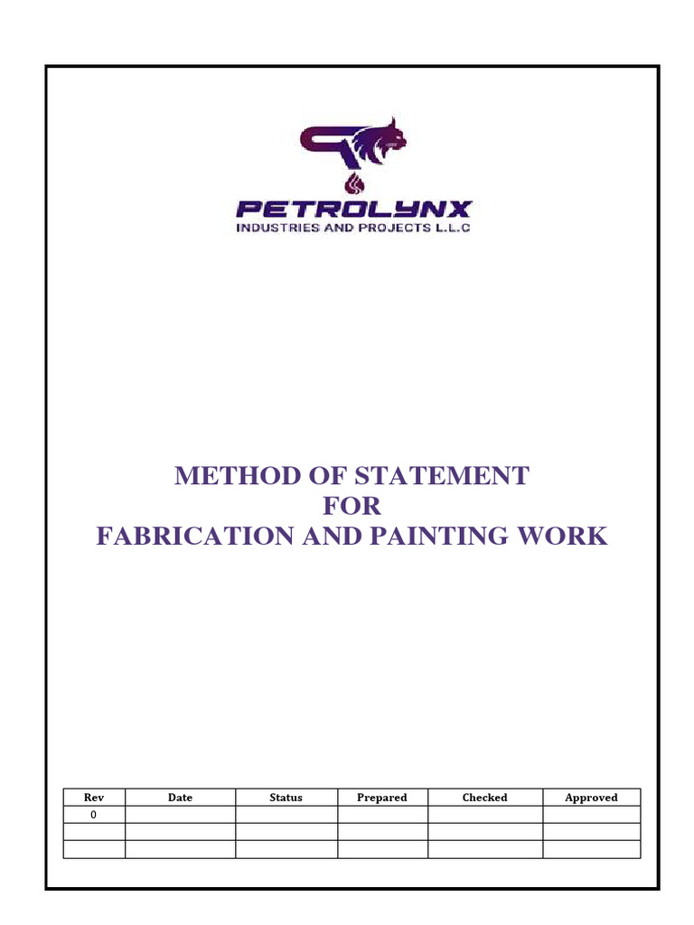 Fabrication & Painting Guide | PDF | Welding | Construction