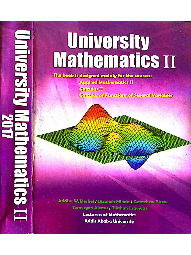 University Mathematics 2 | PDF