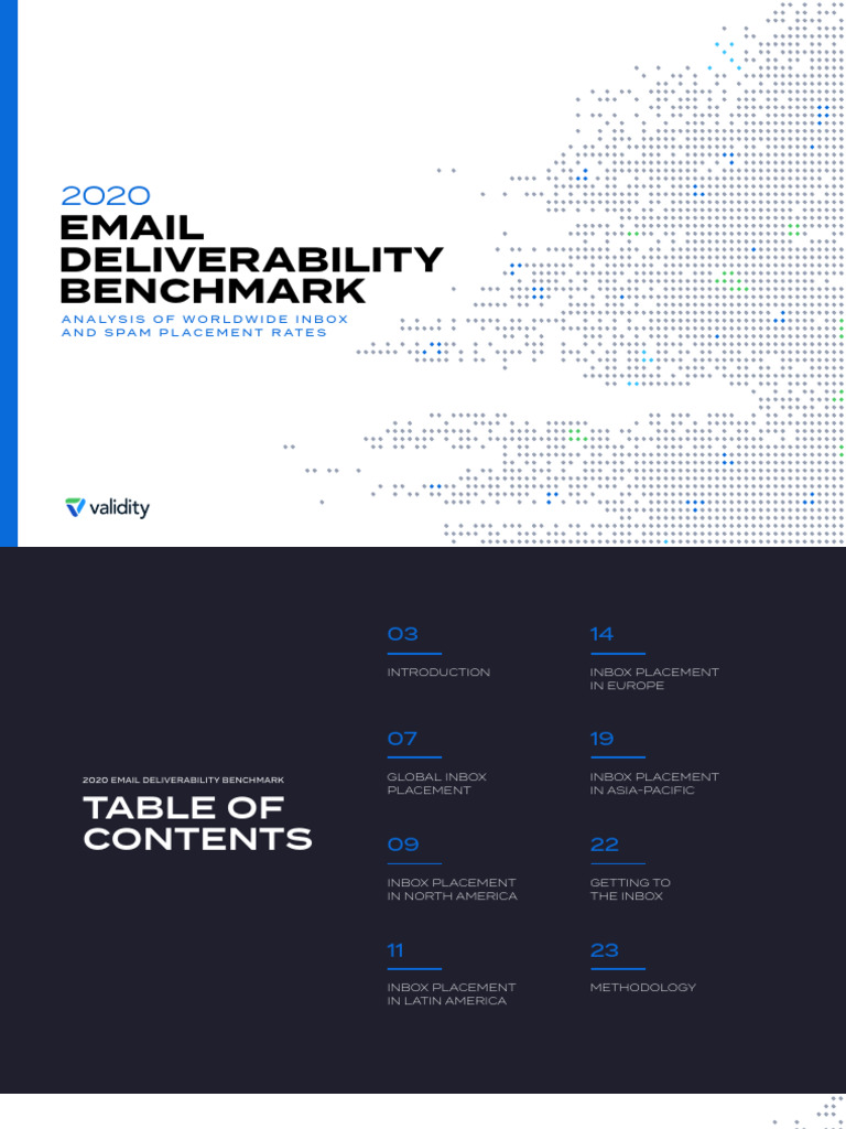 2020 Email Delivery Benchmark | PDF | Internet | World Wide Web