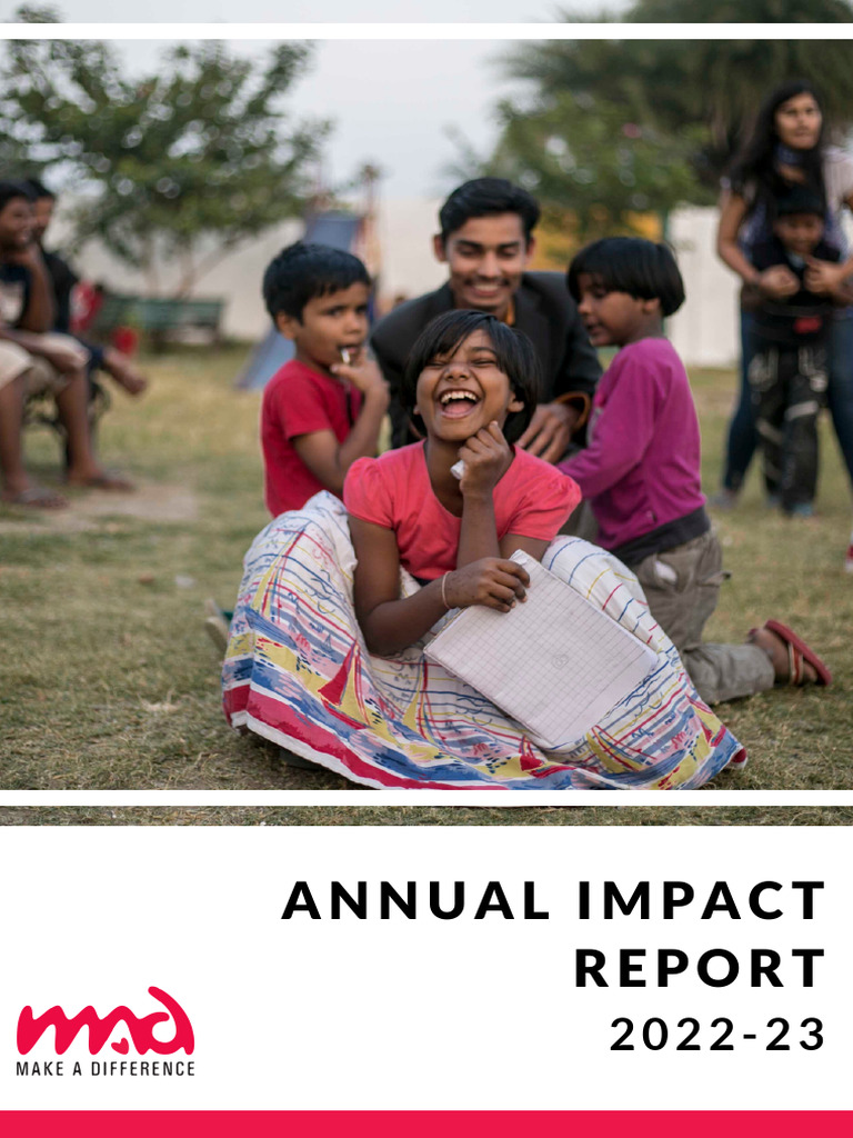 Annual Impact Report 2022-23 MAD | PDF | Non Governmental Organization ...