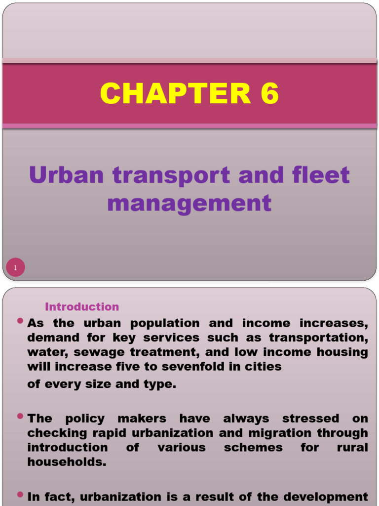 Urban Transport Challenges and Solutions | PDF | Transport | Public ...