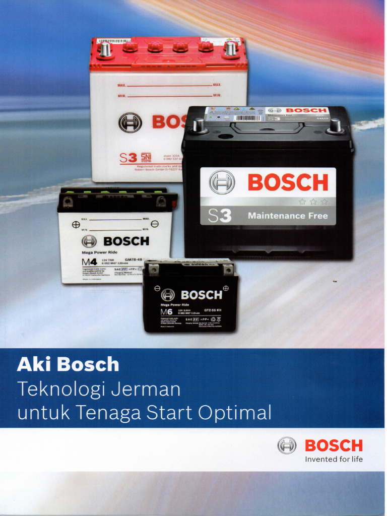 Bosch Battery | PDF