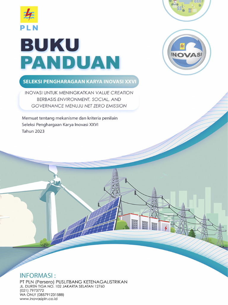 Panduan Seleksi Karya Inovasi PLN 2023 | PDF