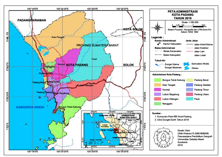 Peta Padang | PDF