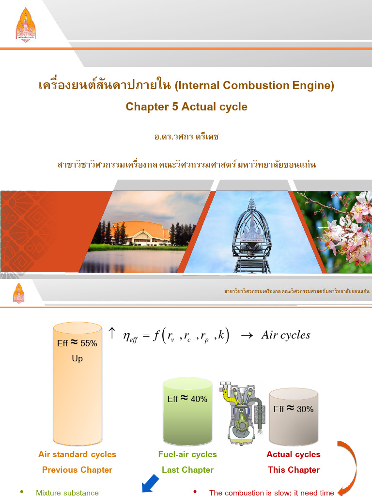 Chapter 5 (Actual cycle) | PDF