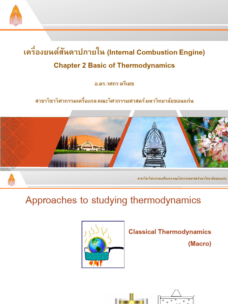 Chapter 2 (Basic of Thermodynamics) | PDF | Heat | Thermodynamic ...