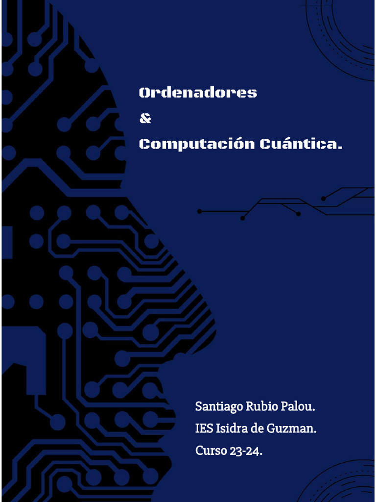 Introducción a la Computación Cuántica | PDF | Computación cuántica ...