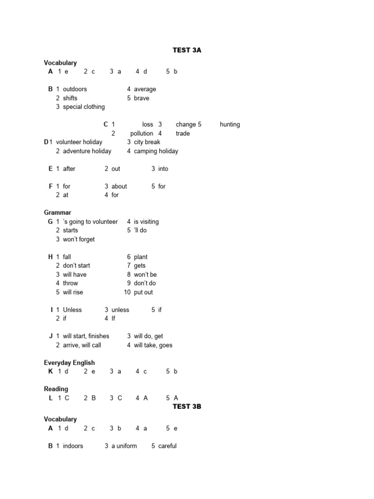 Resenja Unit 3 | PDF