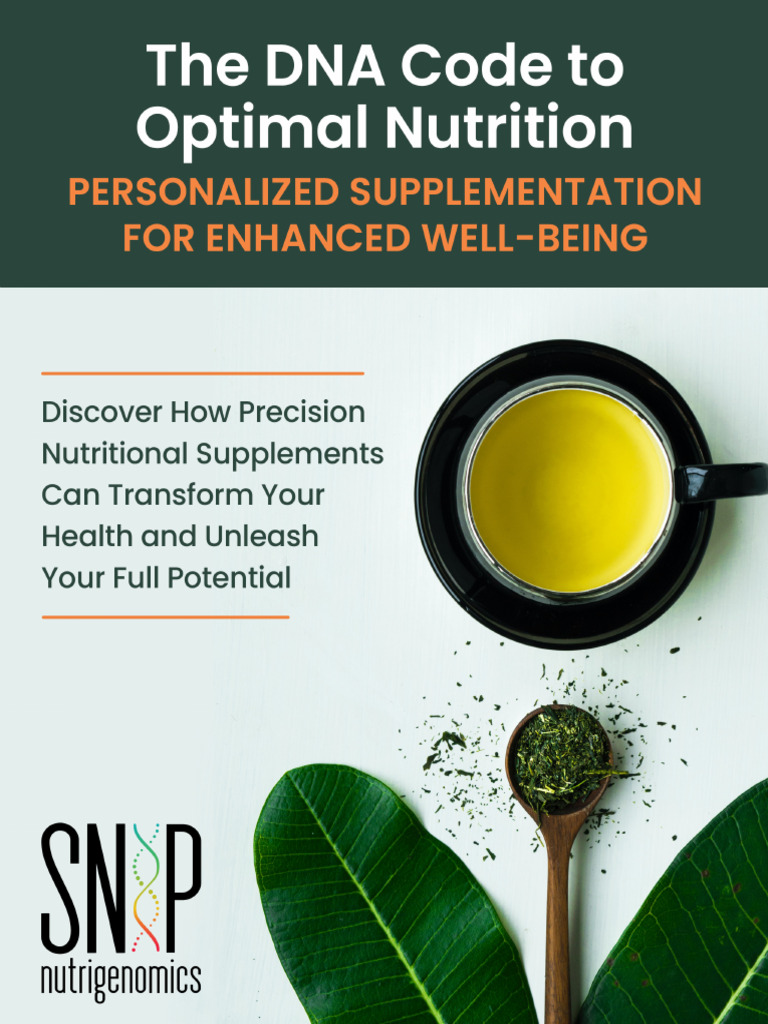 Snip Nutrigenomics | PDF | Vitamin | Dietary Supplements