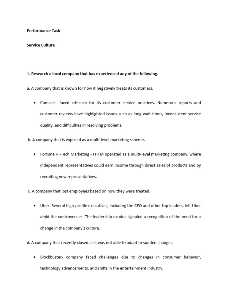 Performance Task (Information Management) | PDF | Business | Business ...