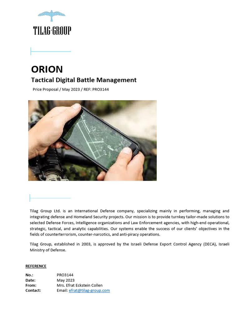 PRO3144 Battle Management System - AFP | Download Free PDF | Geographic ...