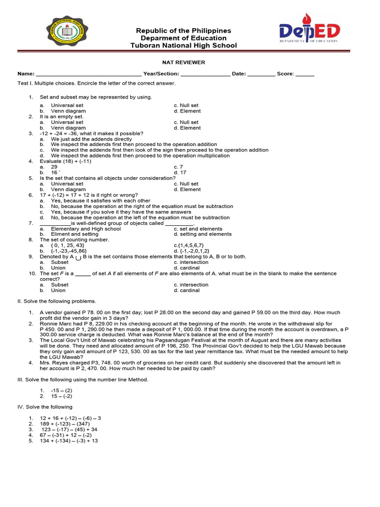 ITEM ANALYSIS | PDF | Multiple Choice | Mathematics