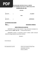 Template Borang 28A (Plea Bargain) | PDF