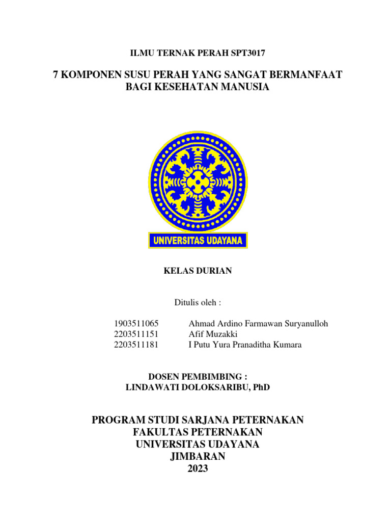 Efek Samping Susu Kambing pada Kesehatan | PDF