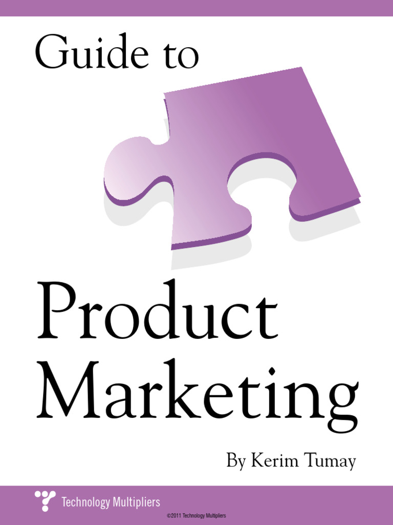 Guide To Product Marketing | PDF | Marketing | Pricing