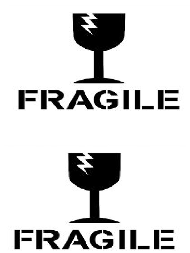 Fragile Sticker | PDF