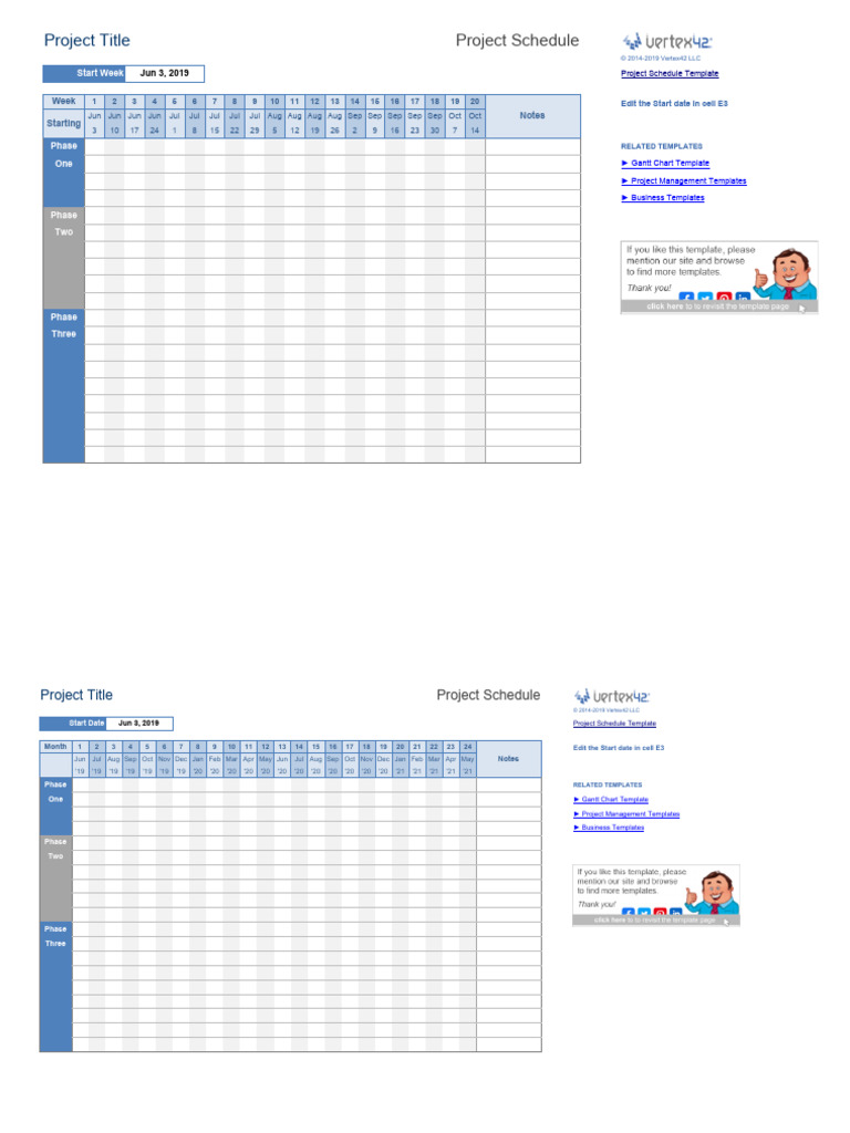 Project Schedule Pdf Information Technology Software Engineering