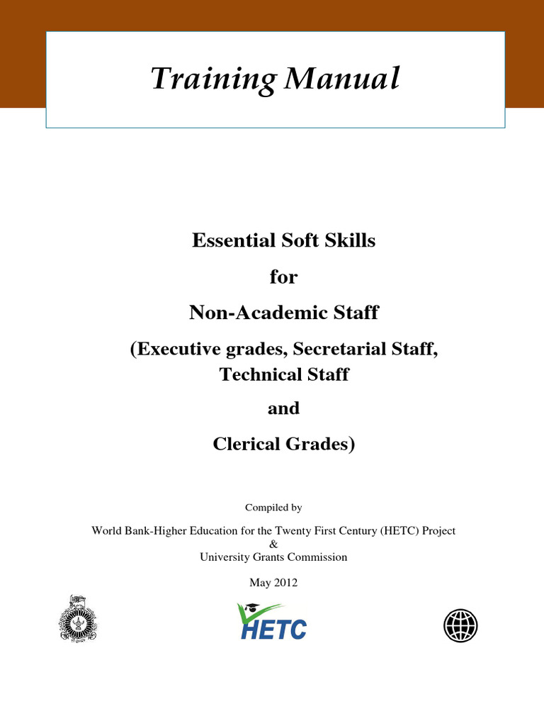 Training Manual Essential Soft Skills | PDF | Learning | Attitude (Psychology)