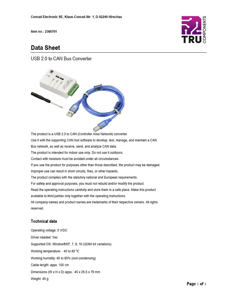 Can Bus Analyzer Pdf