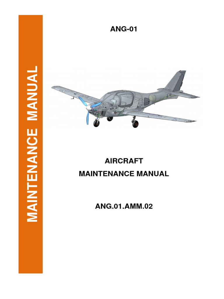 ANG-01 Aircraft Maintenance Manual | PDF | Flight Control Surfaces | Empennage