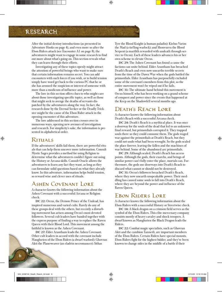 Orcus Lore | Dungeons & Dragons | Religion And Belief