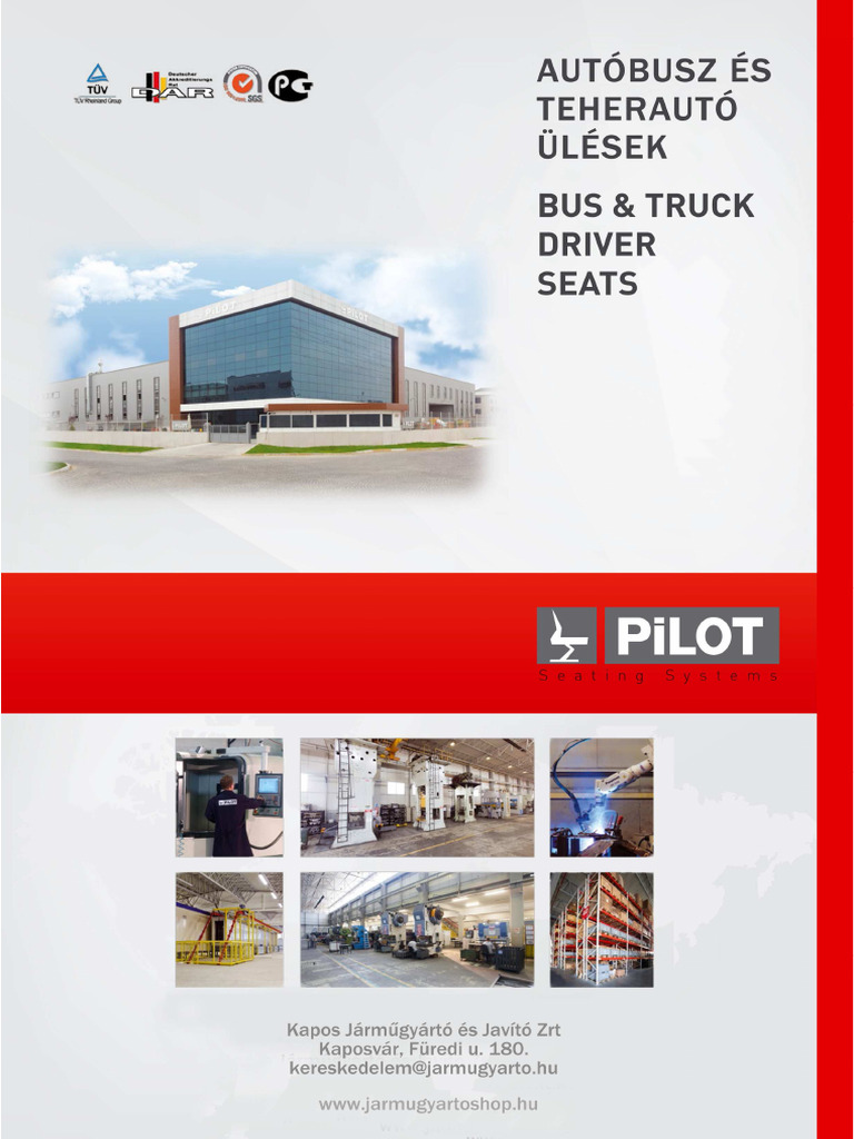 Bus Truck Driver Seats 1 | PDF