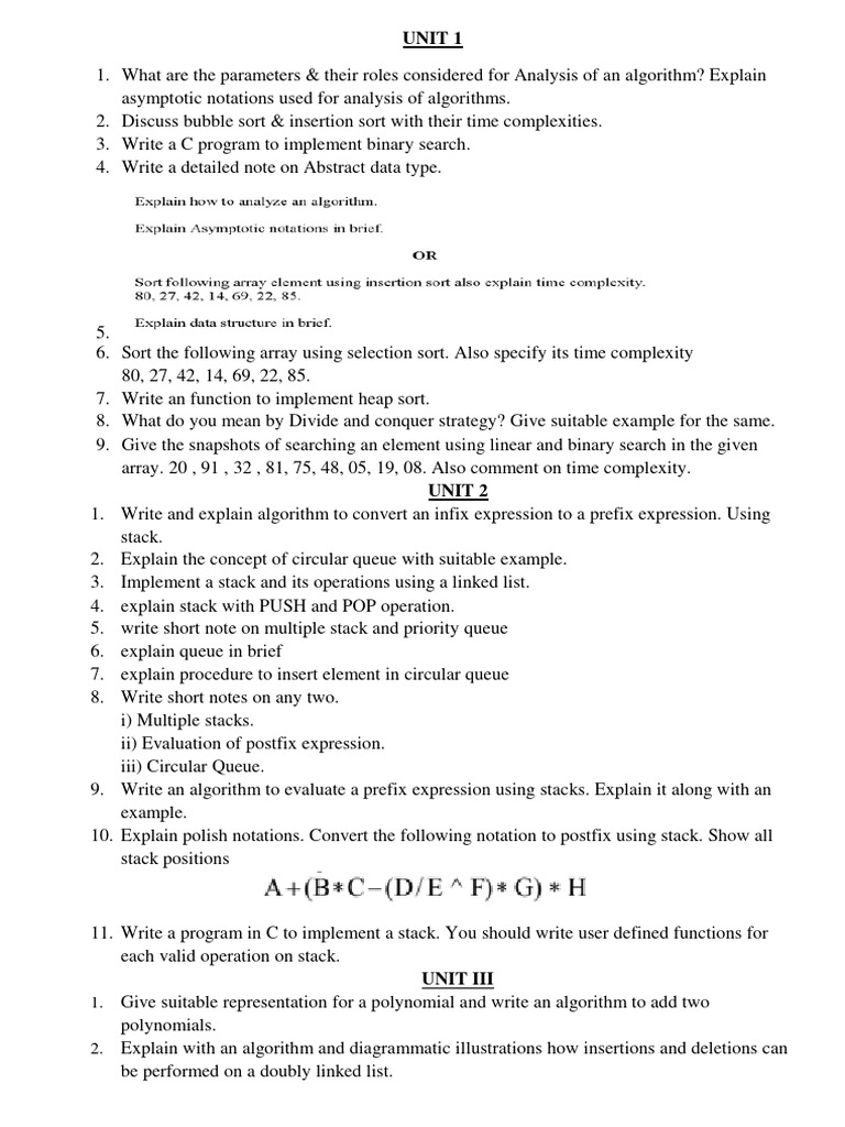 dspd question bank | PDF | Time Complexity | Queue (Abstract Data Type)