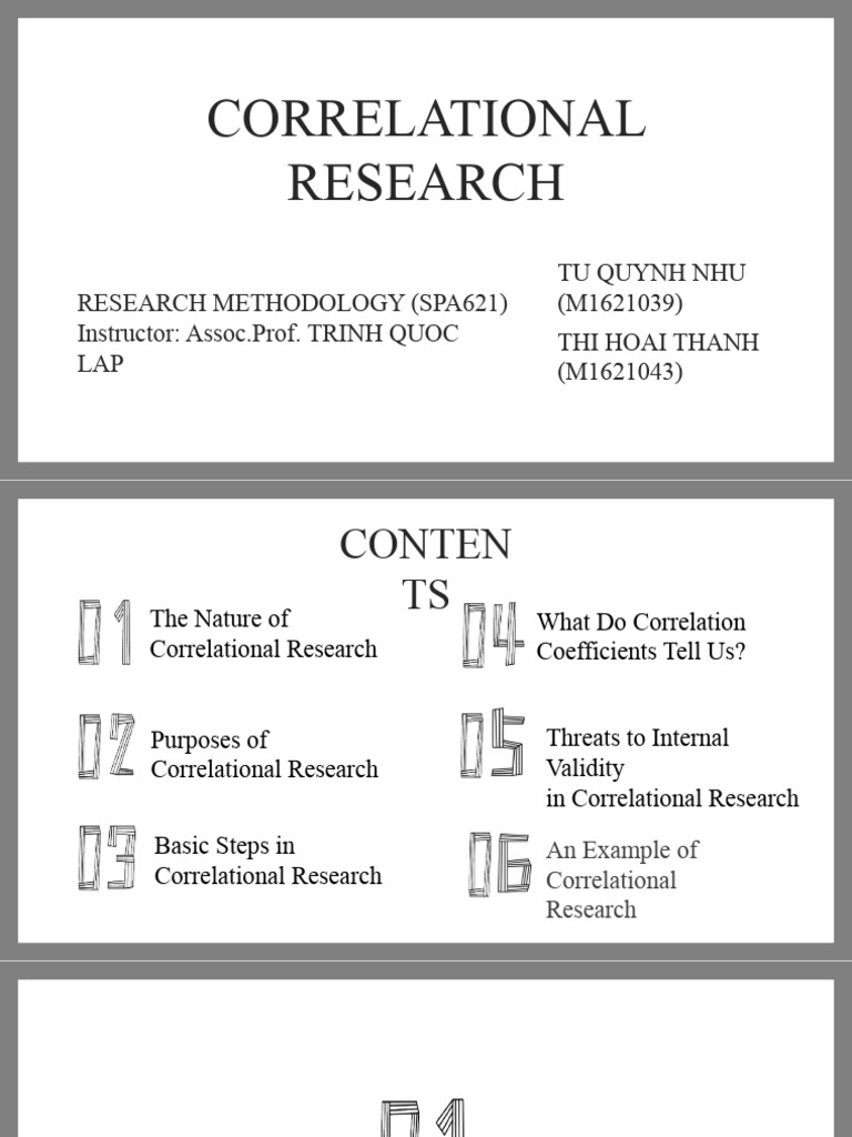 Correlational Research | PDF | Hypothesis | Validity (Statistics)