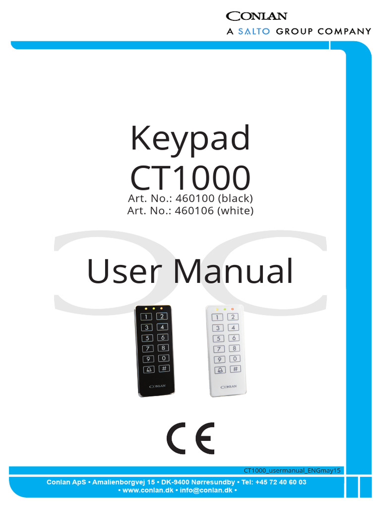 CT1000-Manual | PDF | Manufactured Goods | Electricity