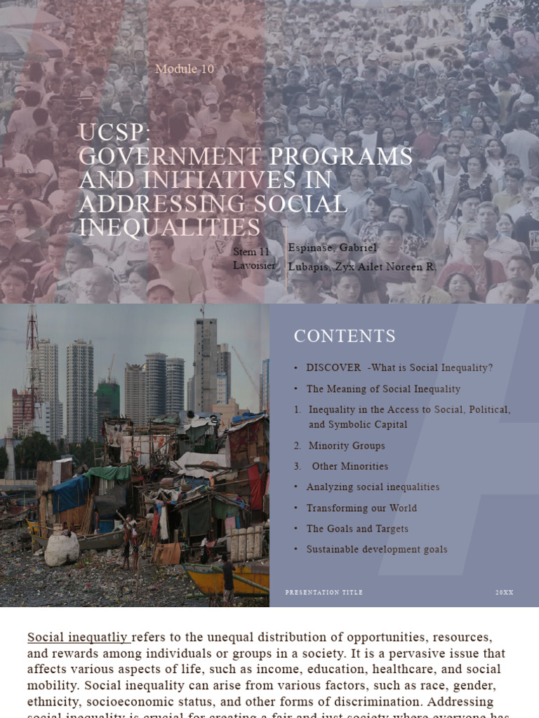 Ucsp Module 10 Stem 11 Pdf Sustainability Sustainable Development