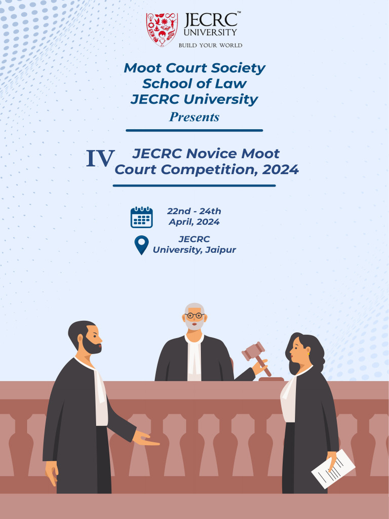 IV JECRC Novice Moot Court Competition Brochure | PDF | Hospital ...