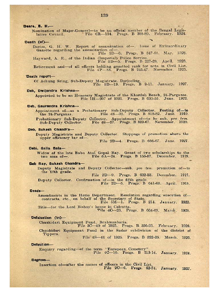 Activities Bengal Judicial Deare FF | PDF