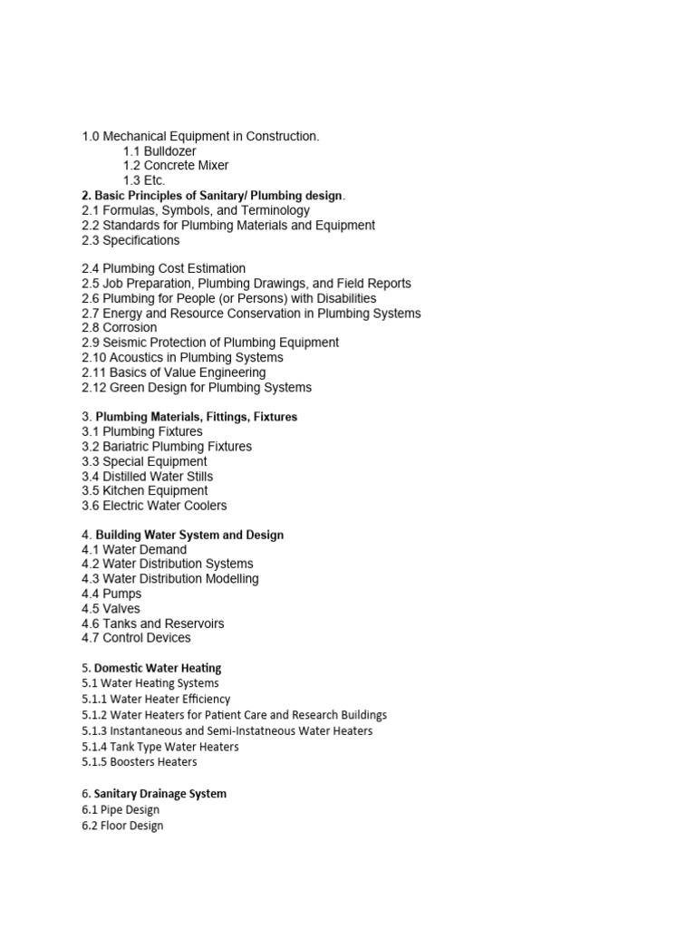 Engineering Utilities | PDF