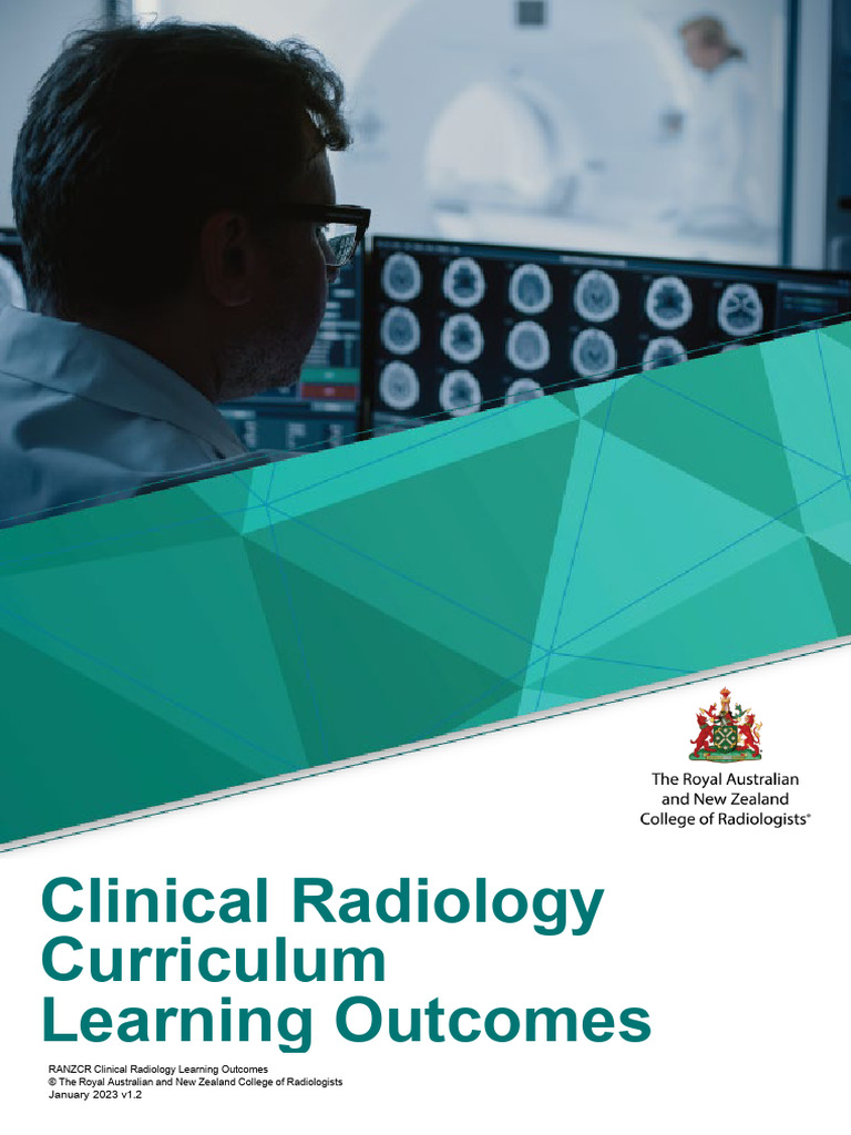Ranzcr Handbook Syllabus | Download Free PDF | Ct Scan | Medical Ultrasound
