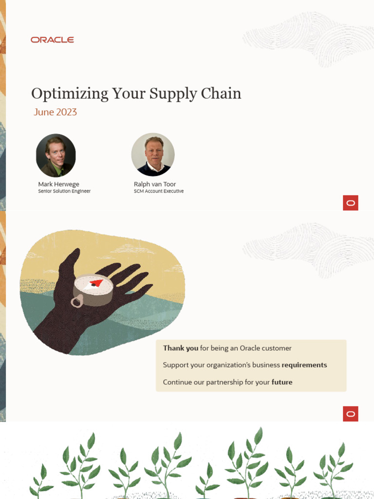 JD Edwards Optimize Supply Chain Management June 2023 | PDF | Cloud Computing | Supply Chain