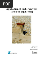 CE707 Groyne Design | PDF | Beach | Coast