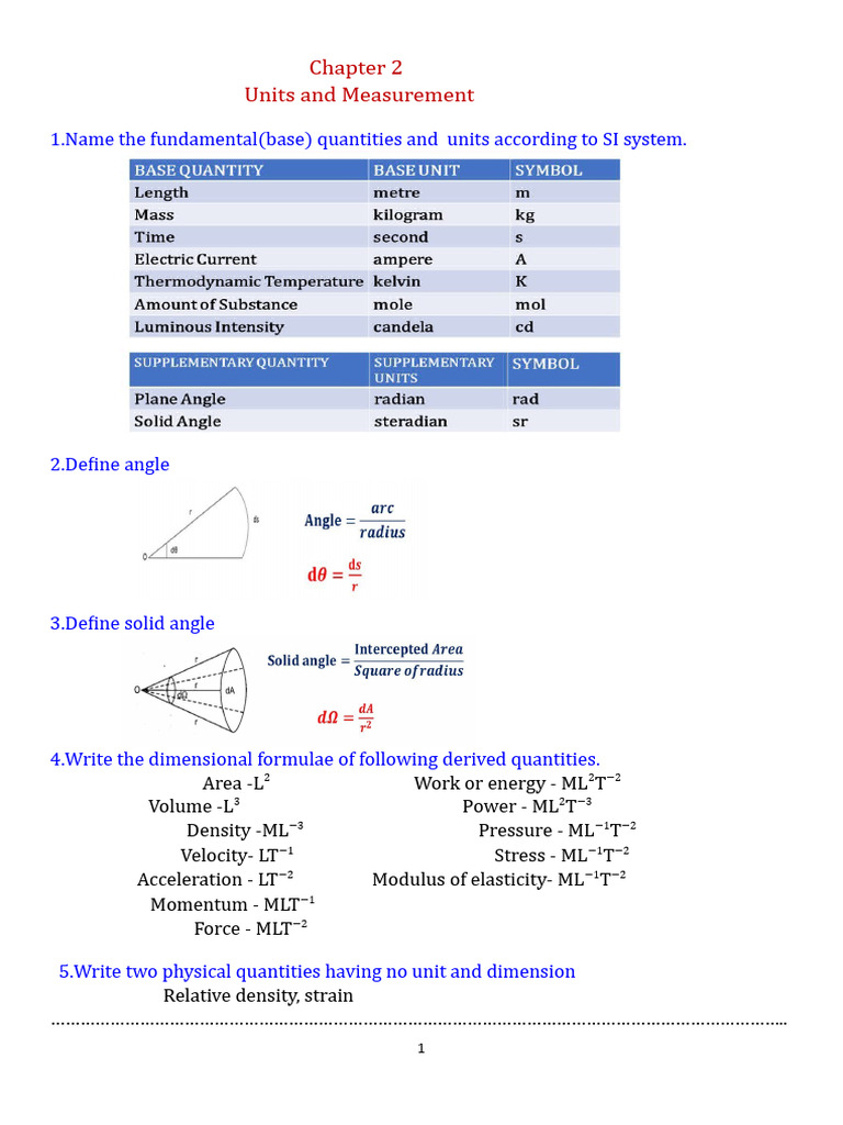 Dimensional Analysis in Physics Concepts | PDF | Acceleration | Momentum