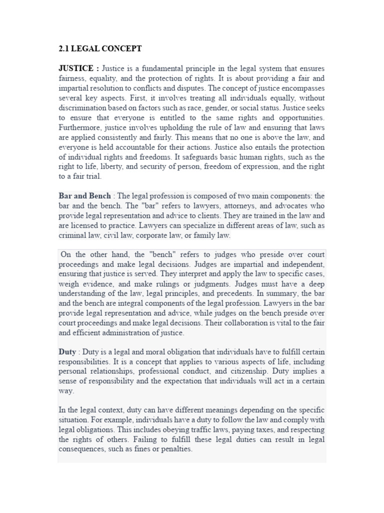 Legal Concept of Module 2 - 2.1 | PDF | Damages | Legal Remedy