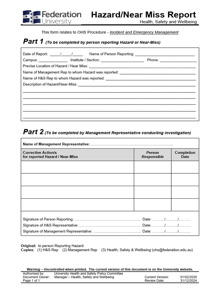 Hazard_Near_Miss_Report | PDF